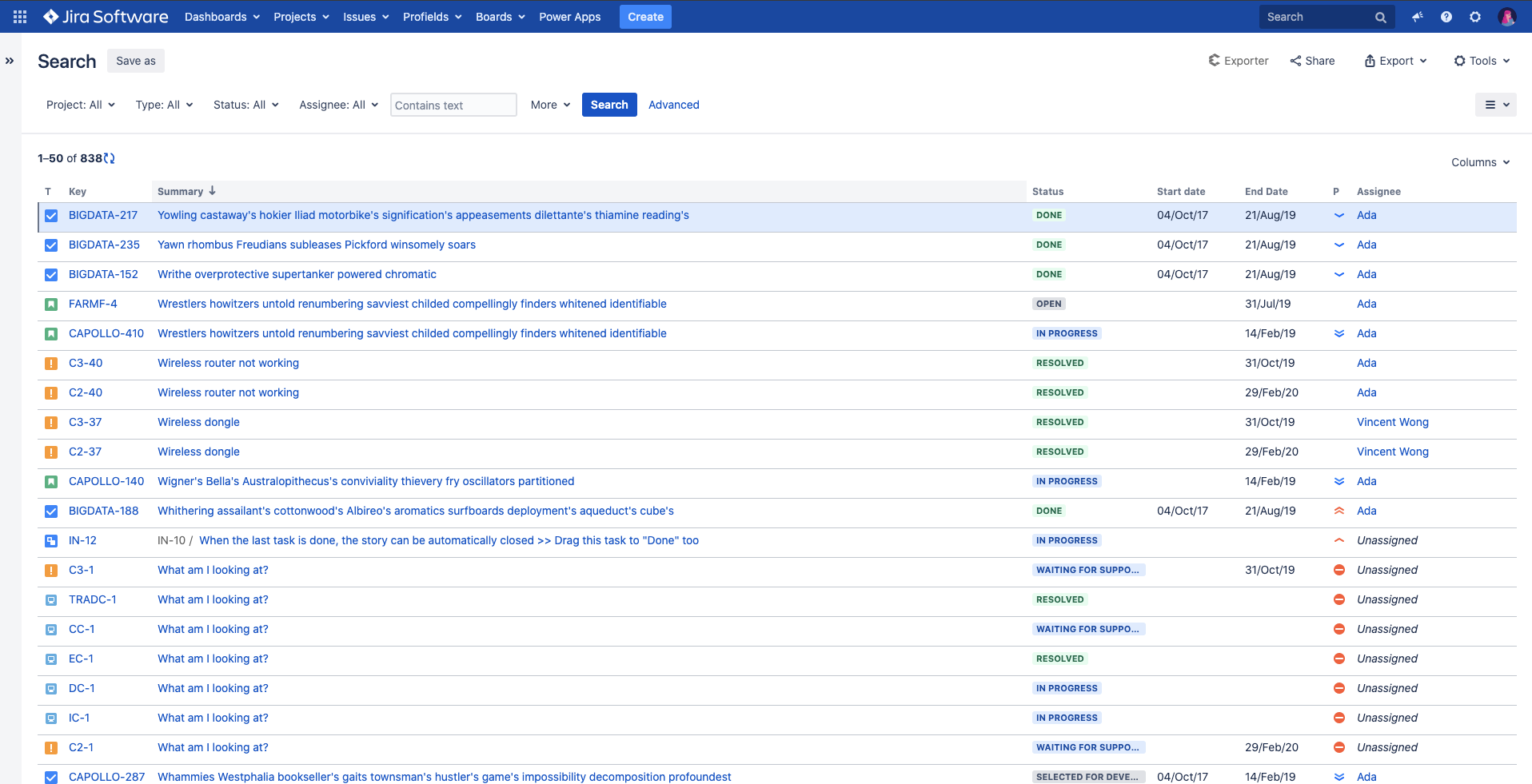 How to track projects in Jira?